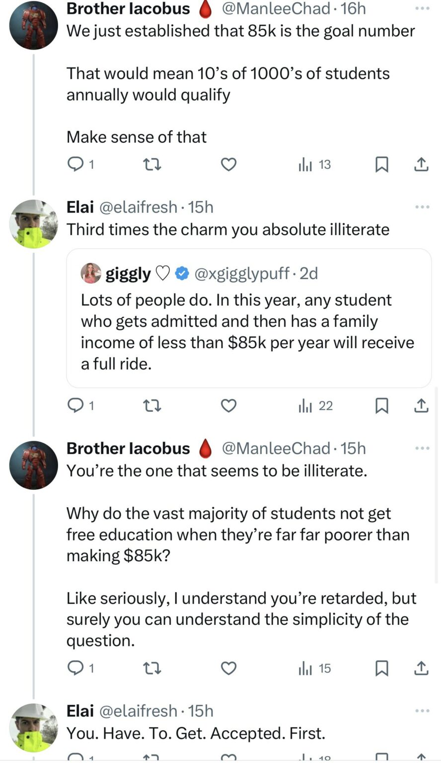 This American confused why this Harvard student went there for nothing ...