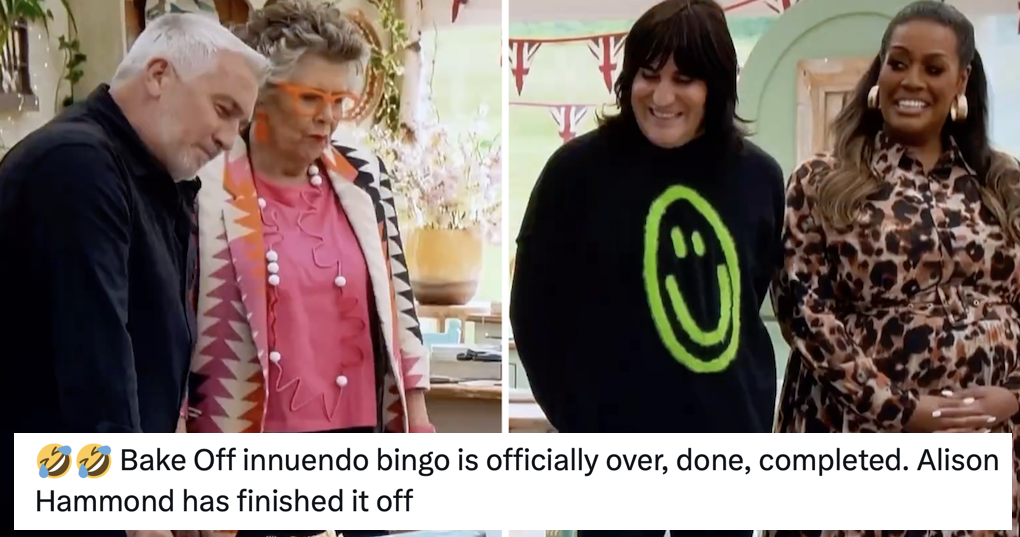 If there's a funnier innuendo bombshell on this series of Bake Off then ...