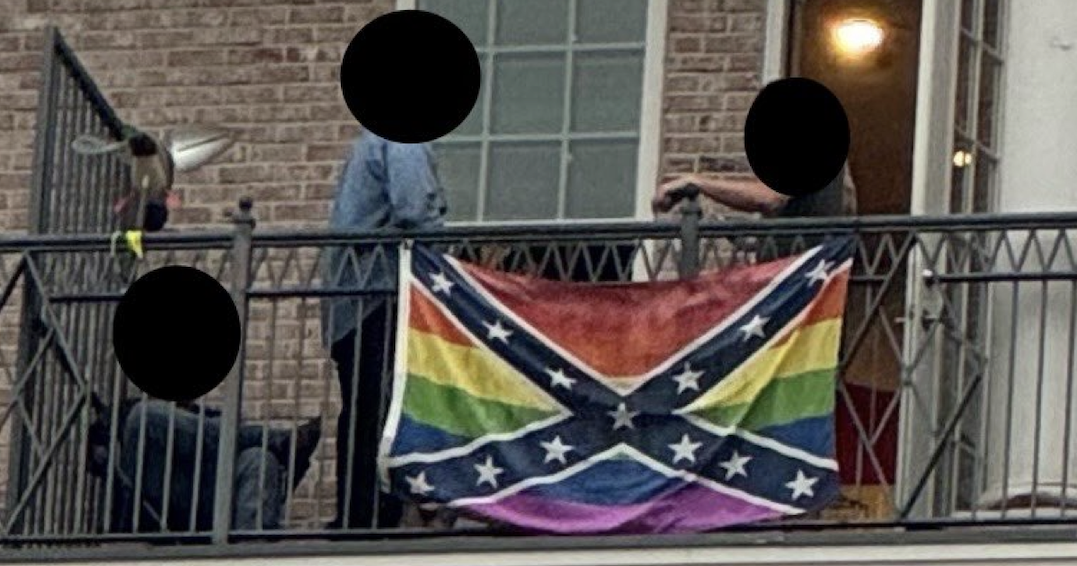 This wildly contradictory flag prompted all sorts of totally on-point ...
