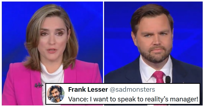 JD Vance had a little strop over being fact-checked on immigration ...