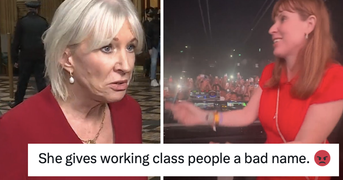 Nadine Dorries said Angela Rayner 'gives working class people a bad ...