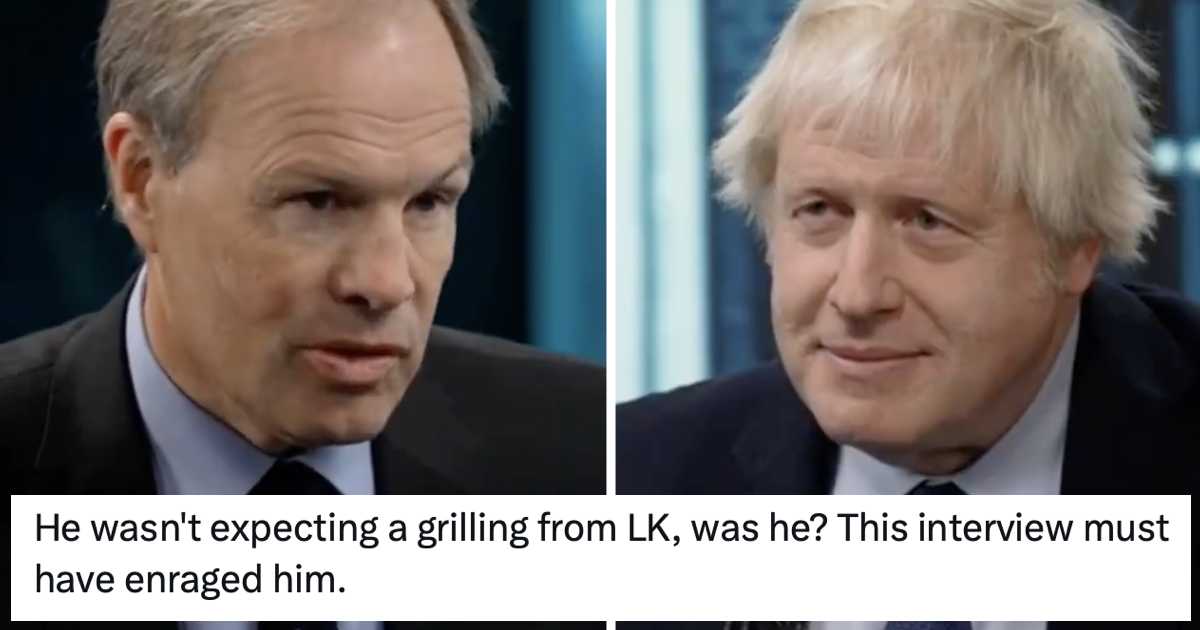 ITV's Tom Bradby telling Boris Johnson he was the worst PM ever is a ...