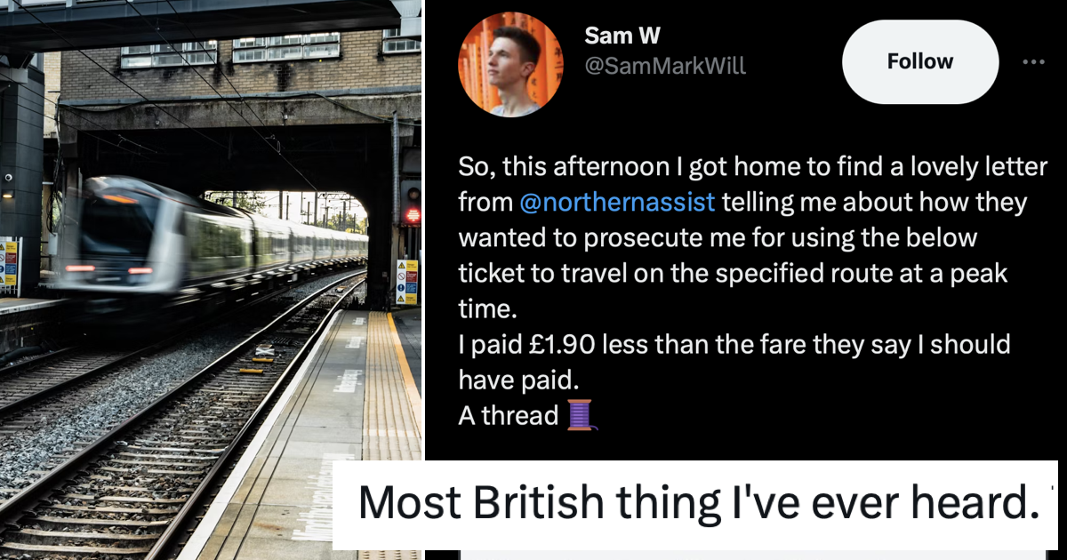 This tale of the rail ticket small print that turned a straightforward ...