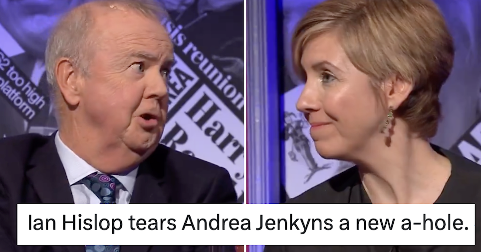 Andrea Jenkyns accused HIGNFY of fixing the audience and Ian Hislop's ...