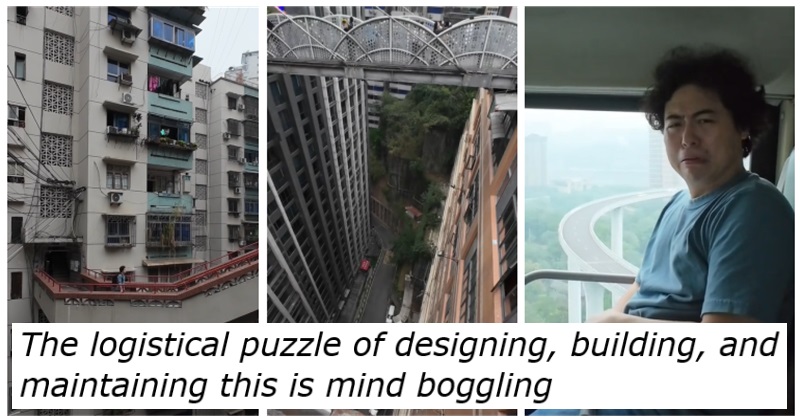 Think you have a complicated commute? Try living in the multi-level ...