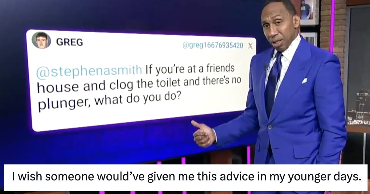This TV host had the best possible advice for what to do in this ...