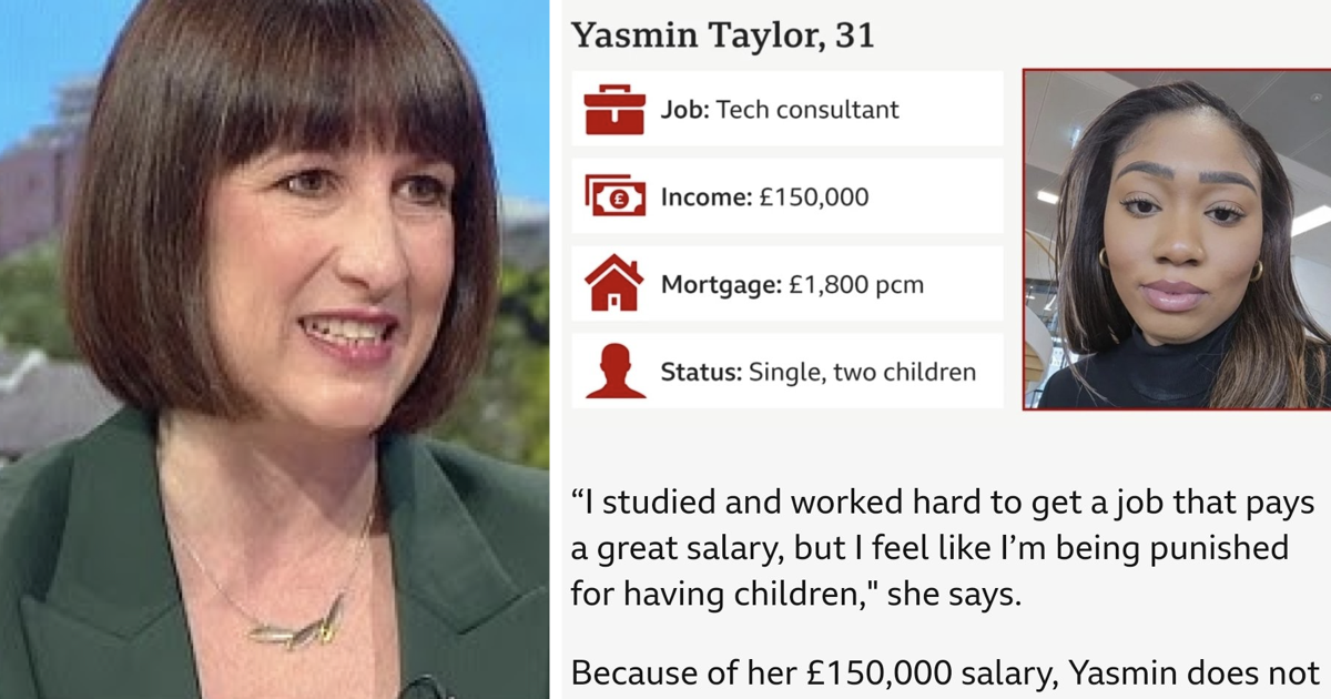 This mum worried about the impact of Rachel Reeves' budget is surely ...