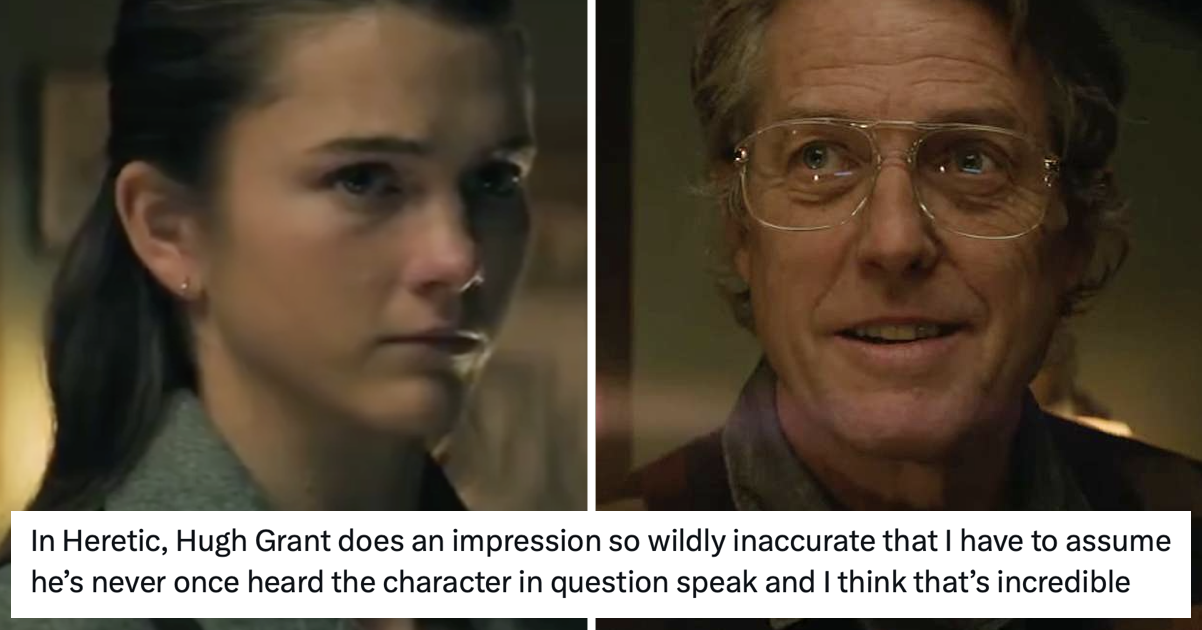 Hugh Grant's Jar Jar Binks impression in Heretic is so bad it's a hot ...