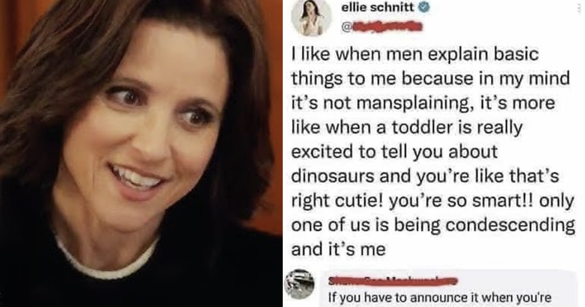 This classic mansplainer takedown just went viral again and it's a ...