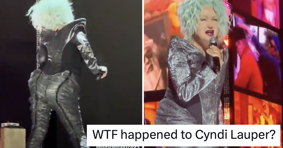 An 'Ultra Maga' trolled Cyndi Lauper for looking like this aged 71 and ...
