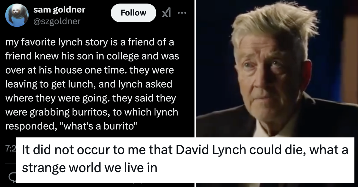 David Lynch's death prompted an outpouring of heartfelt, moving, and ...