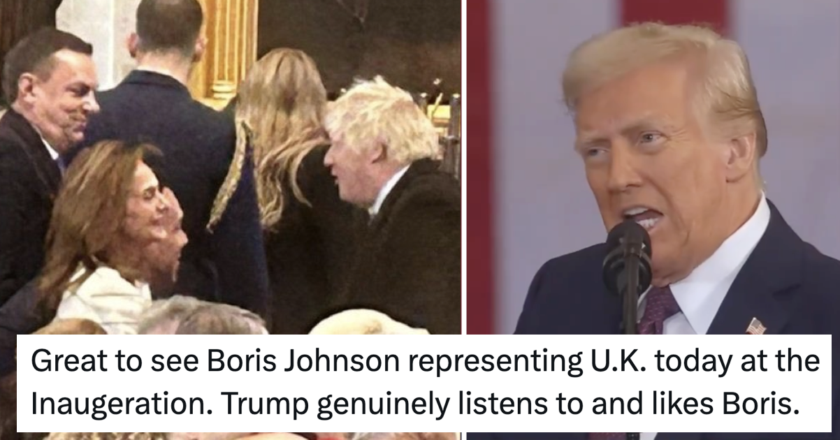 Nadine Dorris said Boris Johnson represented the UK at Donald Trump's ...