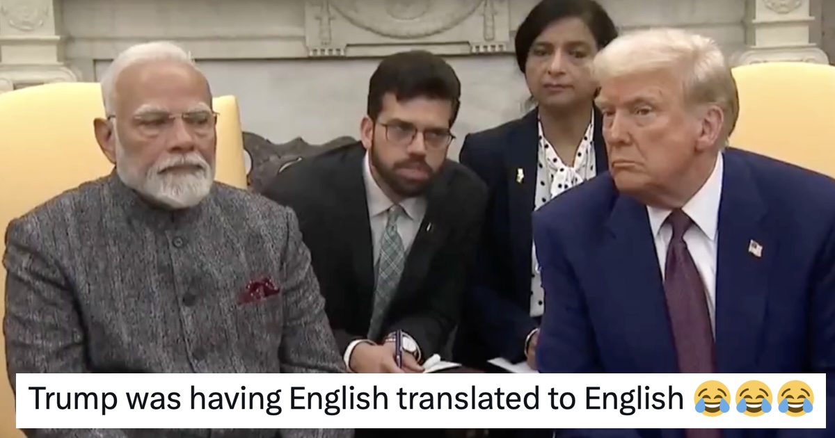 Donald Trump is having English translated into English and it's surely ...