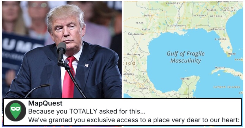 MapQuest is allowing users to rename the Gulf of Mexico, and these 18 ...