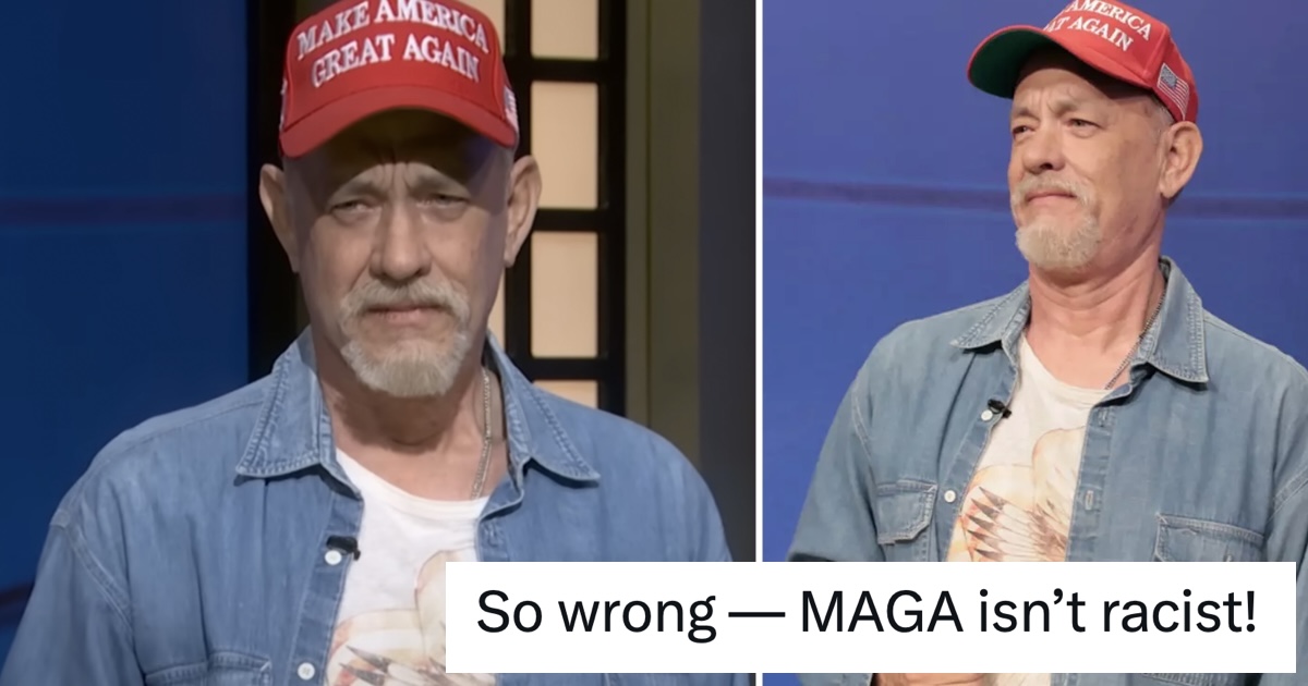 Maga fury at Tom Hanks' racist Trump supporter was already a delight ...