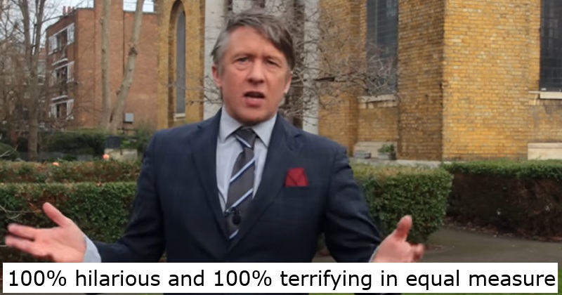 Jonathan Pie weighed in on Donald Trump's stance on Ukraine, and it's ...