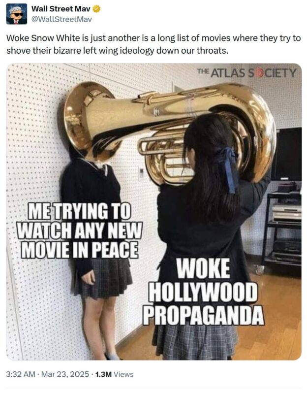 The latest manufactured right-wing outrage about the new Snow White ...