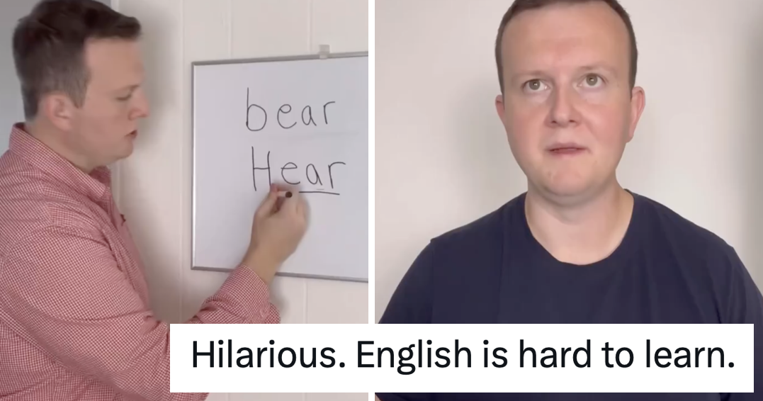 This short video about the inconsistencies of English pronunciation is ...