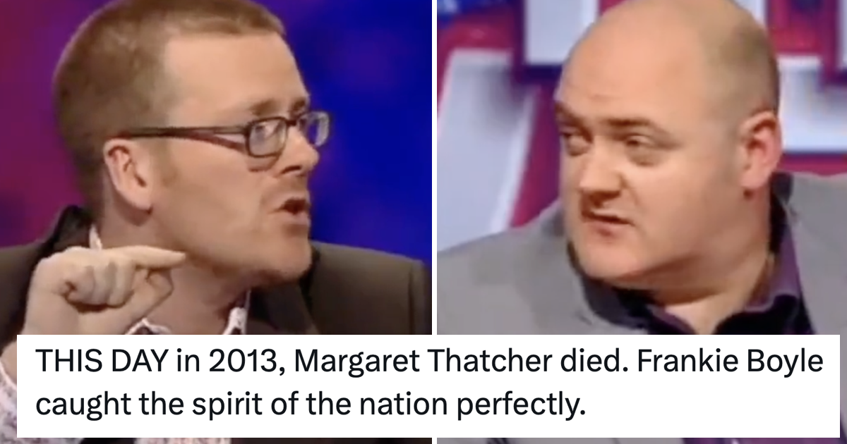 The 12th anniversary of Margaret Thatcher's death sent this classic ...