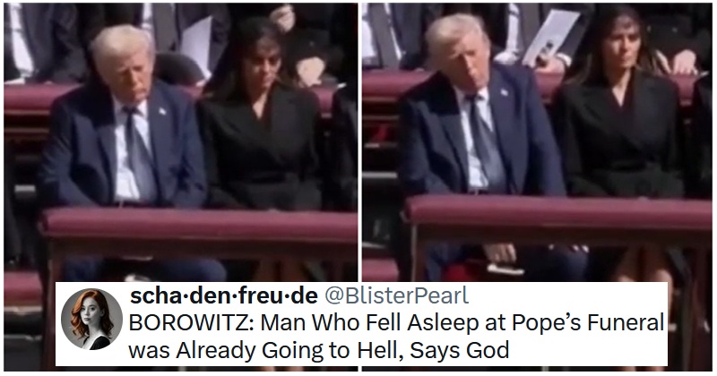 16 favourite scathing reactions to Trump's apparent 40 winks at the ...