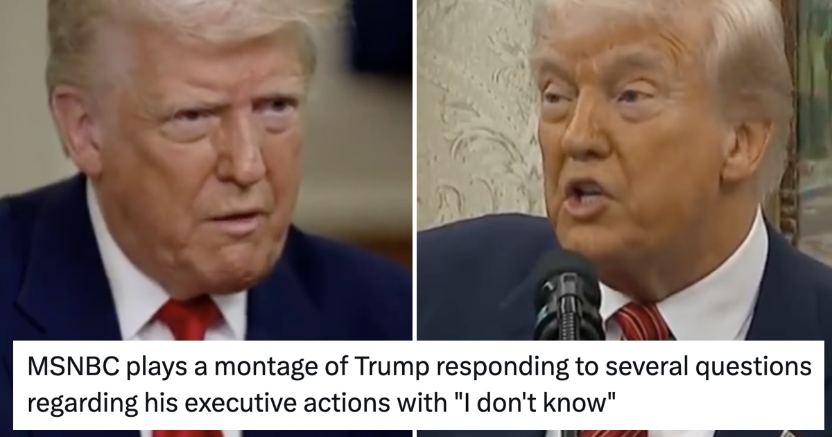 This collection of Trump basically saying 'I don't know' to the most ...
