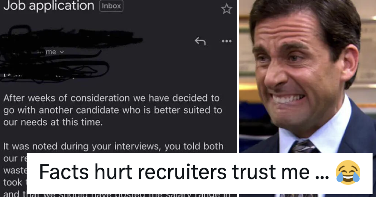 This wildly viral job rejection letter is surely the funniest way you ...