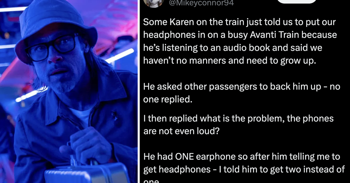 An 'influencer' took aim at a fellow traveller for asking him to put ...