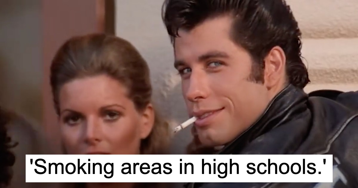 'What's something perfectly acceptable 30 years ago but would be taboo ...