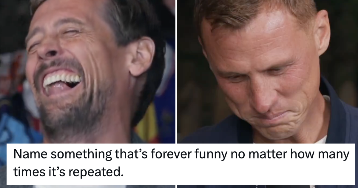 People shared 'something that's forever funny' and this Peter Crouch ...