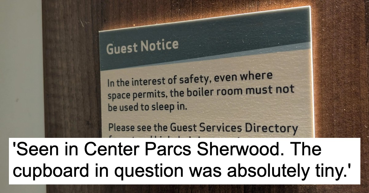 'What 'Do not...' sign you have seen that was only there because people ...