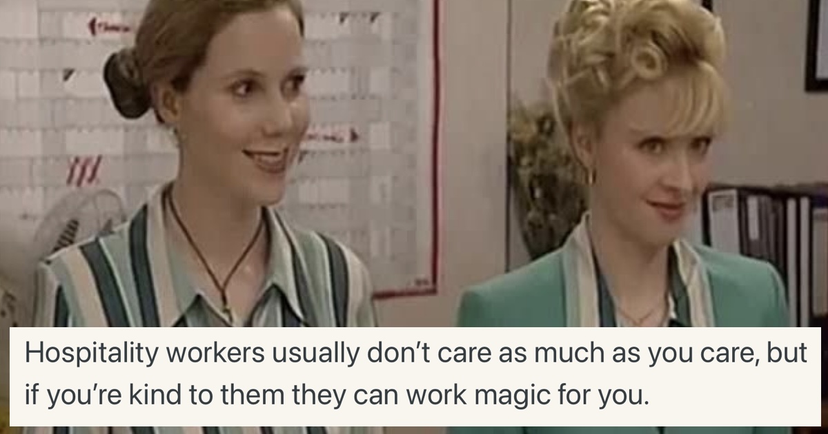 'What's a secret from your profession that everyone should probably ...