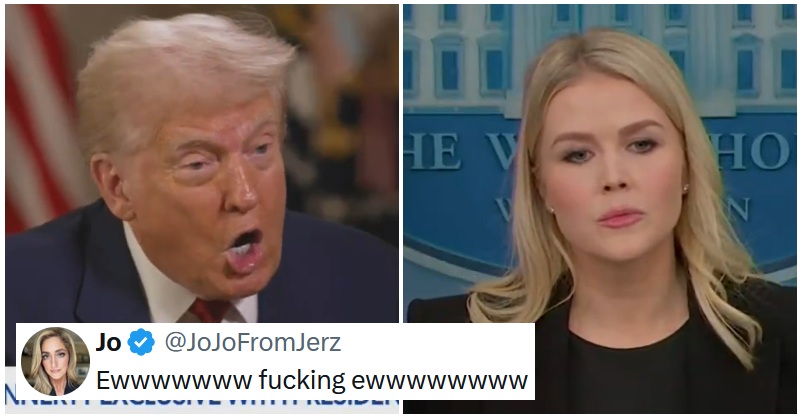 Donald Trump raving about Karoline Leavitt's lips is the ick that was ...
