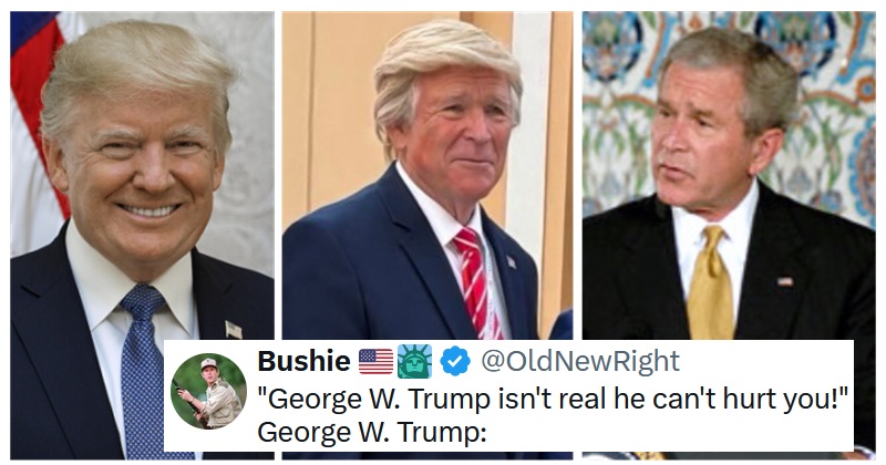 The internet is losing it over this mystery Maga who looks like George ...