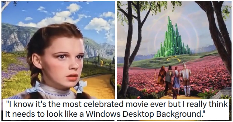 This AI-enhanced version of the Wizard of Oz has people crying ...