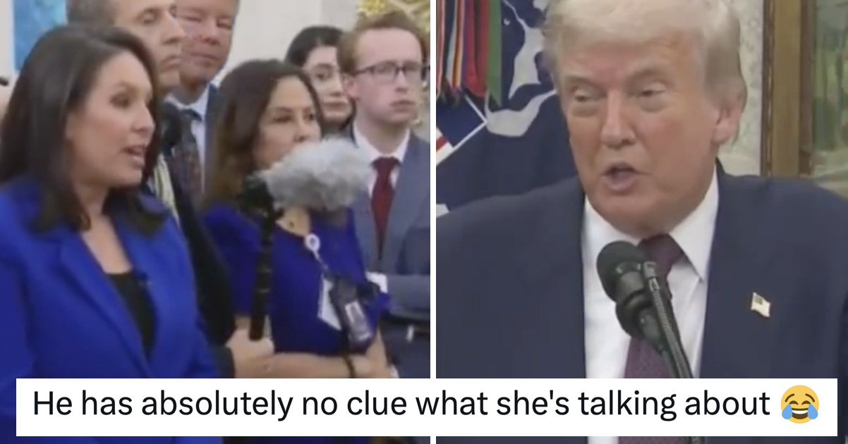 Donald Trump was asked a question with words of more than one syllable ...
