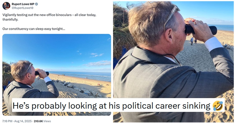 Rupert Lowe's attempt to make light of mistaking charity rowers for ...