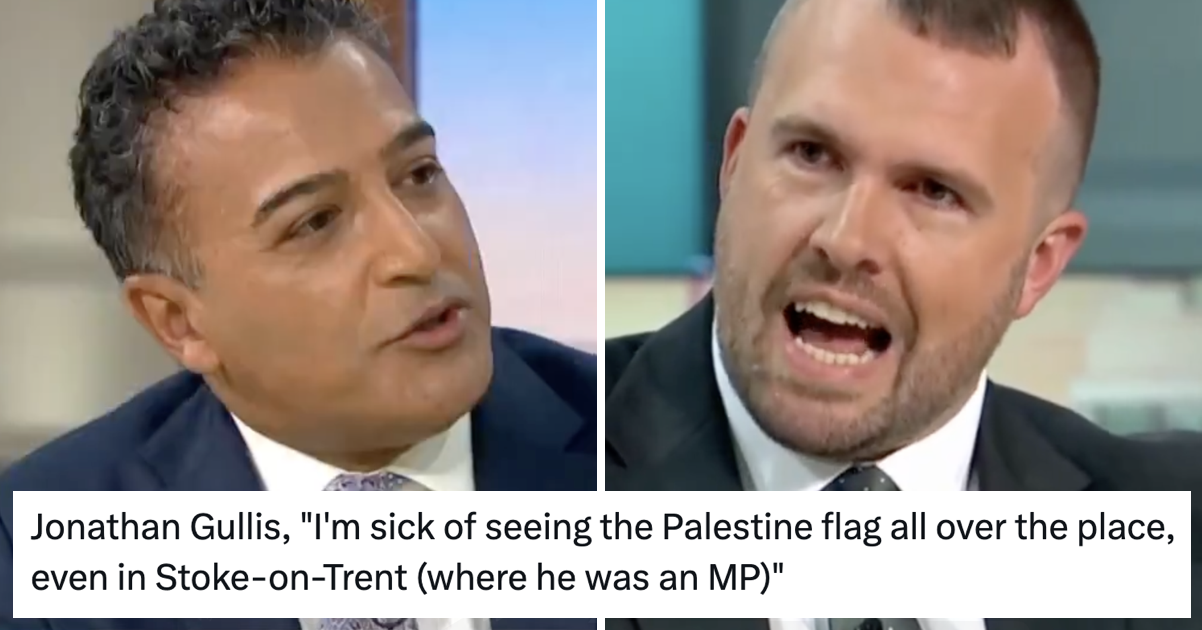 Jonathan Gullis said Brits shouldn't fly the Palestinian flag and Adil ...
