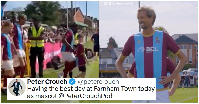Just when you thought you couldn't love him more, Peter Crouch wowed ...