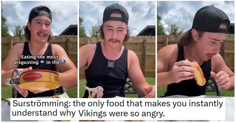 You'll need a strong stomach to watch this hilarious video of someone ...