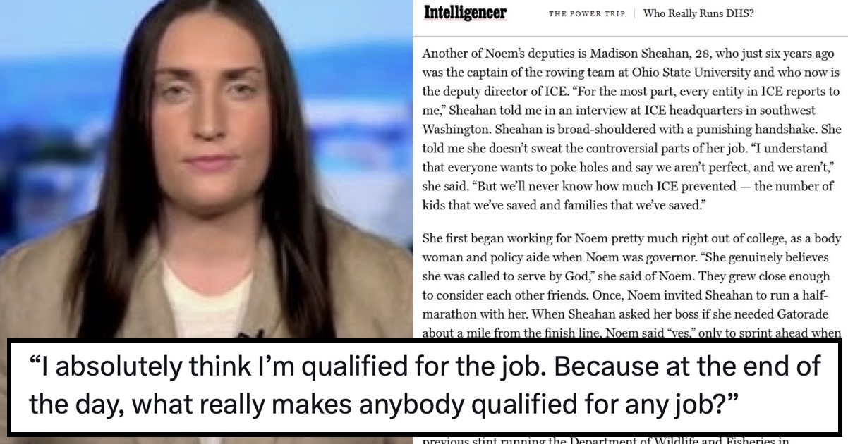 The deputy director of Donald Trump's ICE defended her lack of ...