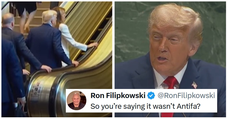 Donald Trump ranted about the UN's escalator and teleprompter breaking ...