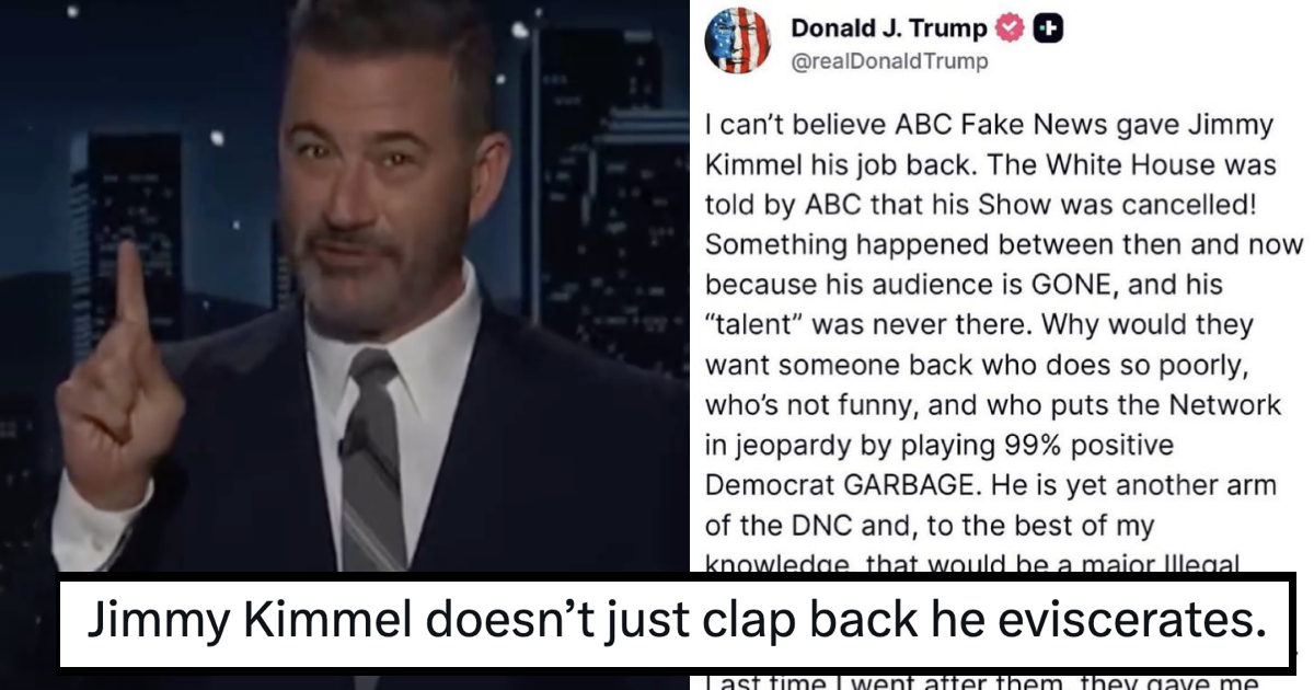 Donald Trump 'couldn't believe' ABC gave Jimmy Kimmel his job back and ...