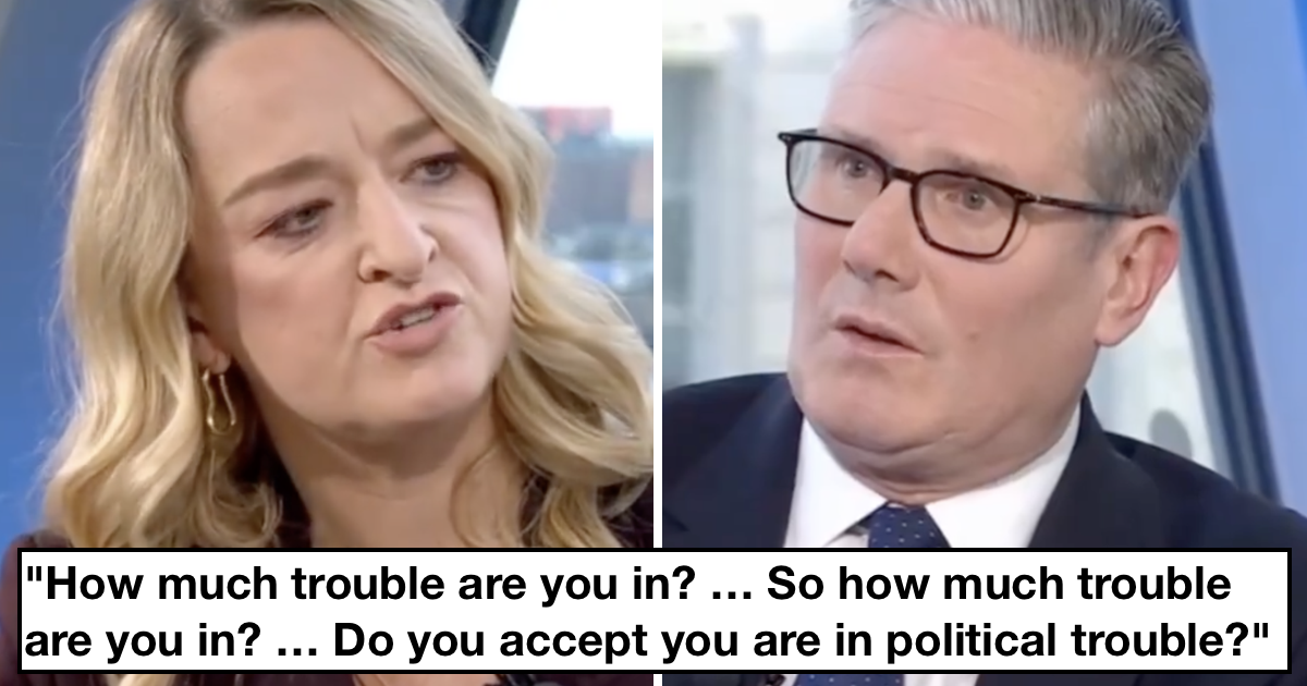 Laura Kuenssberg hammered Keir Starmer so hard we felt anxious just ...