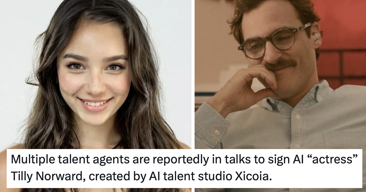 The makers of AI 'actress' Tilly Norwood defended their creation and ...
