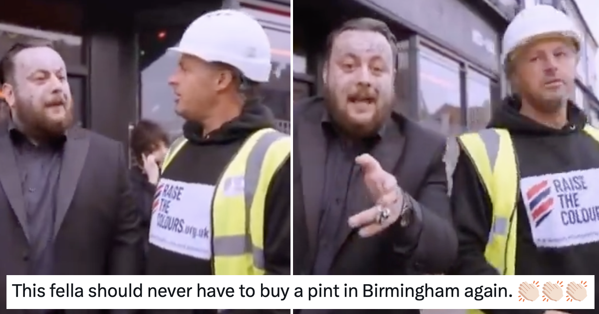This Brummie shop owner's taken enough of people putting flags up in ...