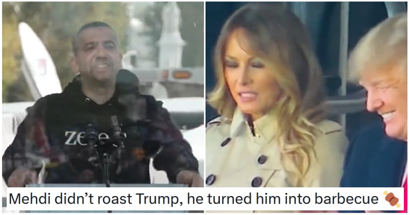 14 favourite reactions to Mehdi Hasan absolutely scorching Donald Trump ...