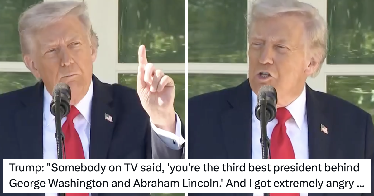 Donald Trump took offence at being called 'America's third best ...