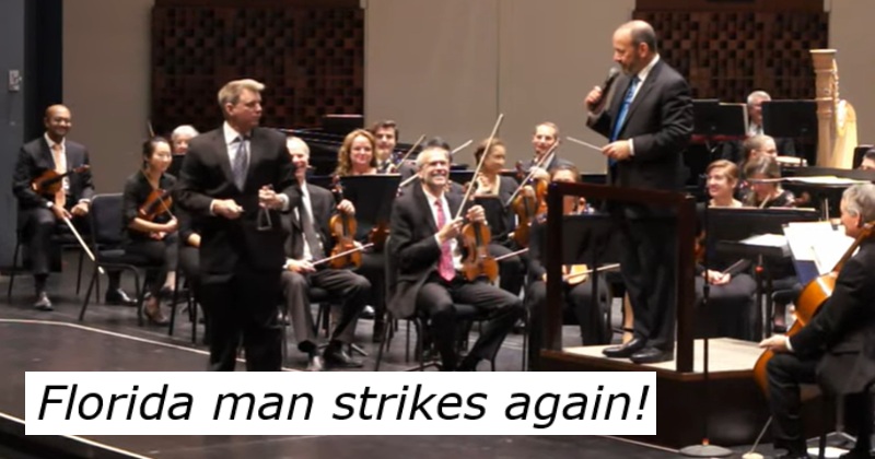 After watching this classic Florida Orchestra clip, we've decided there ...