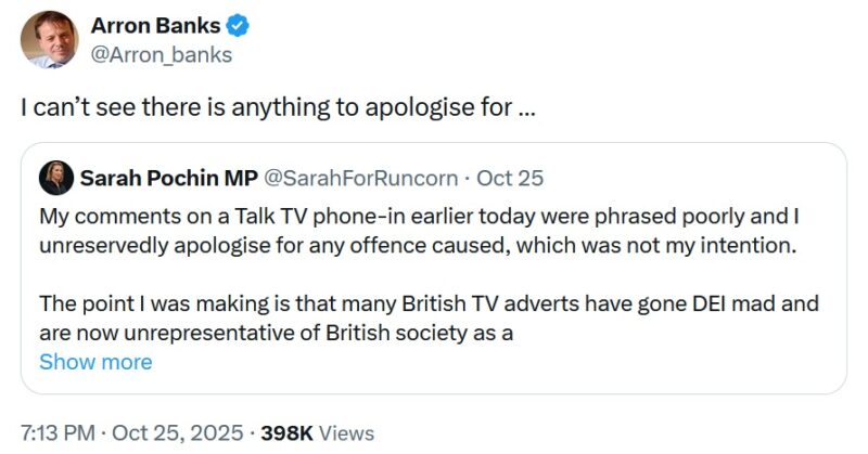 Reform UK's Sarah Pochin told a TalkTV caller that it drives her mad ...