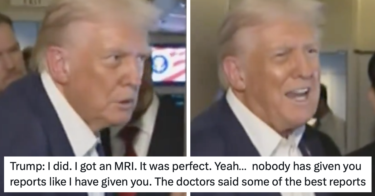 Donald Trump's been wanging on about his medical tests but they might ...